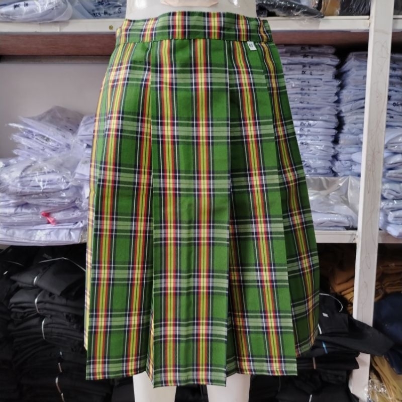 CHECKERD PALDA BACK PLATES KATRINA FABRIC FOR SCHOOL UNIFORM KIDS TO ...