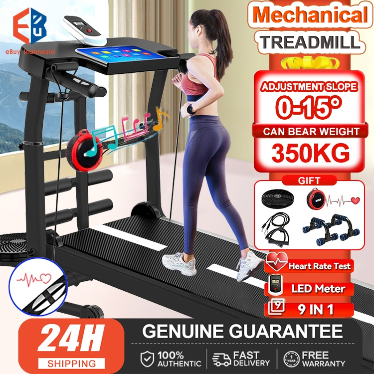 【COD】Multifunctional luxury treadmill, household With Heart Rate Test ...