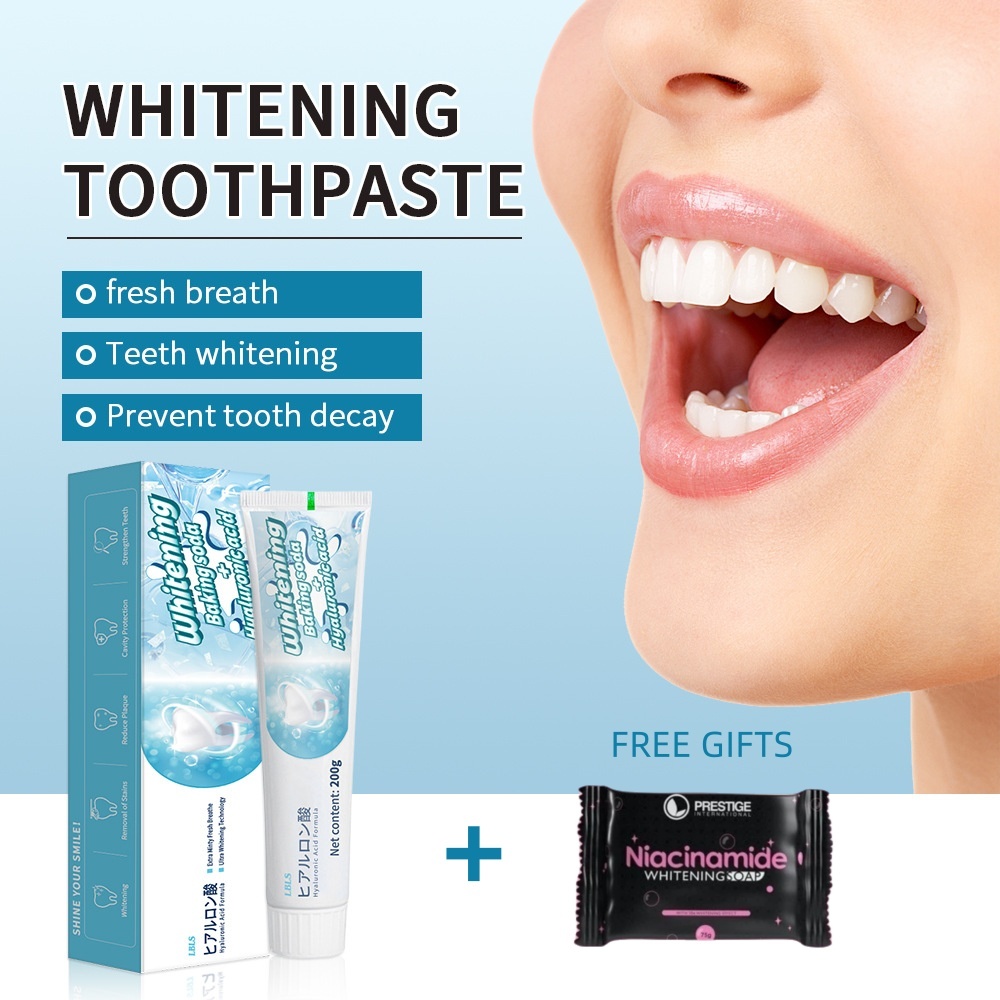 BUY 1 TAKE 1 Teeth Whitening Toothpaste 200g & Prestige Niacinamide ...