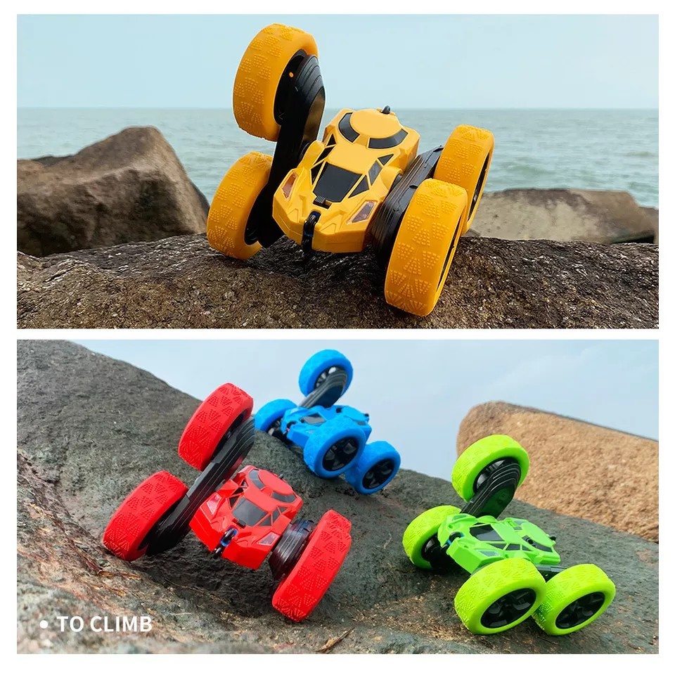 Remote Control Car Stunt RC Car 2.4Ghz 4WD Off Road 360° Rotating With ...