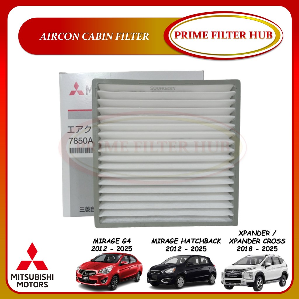 Aircon Cabin Filter for Mitsubishi Mirage G4/HB (2012 - 2025), Xpander ...