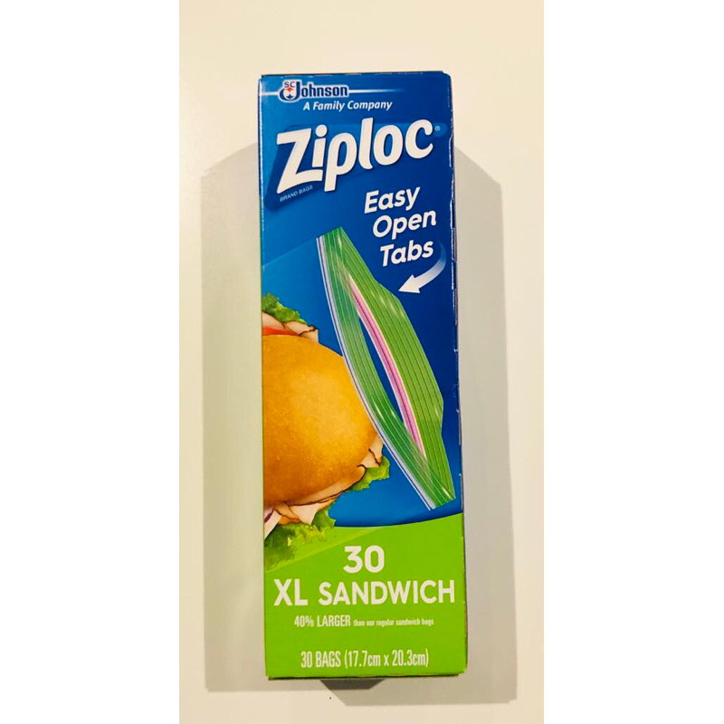 ZIPLOC XL SANDWICH BAG 30’s | Shopee Philippines