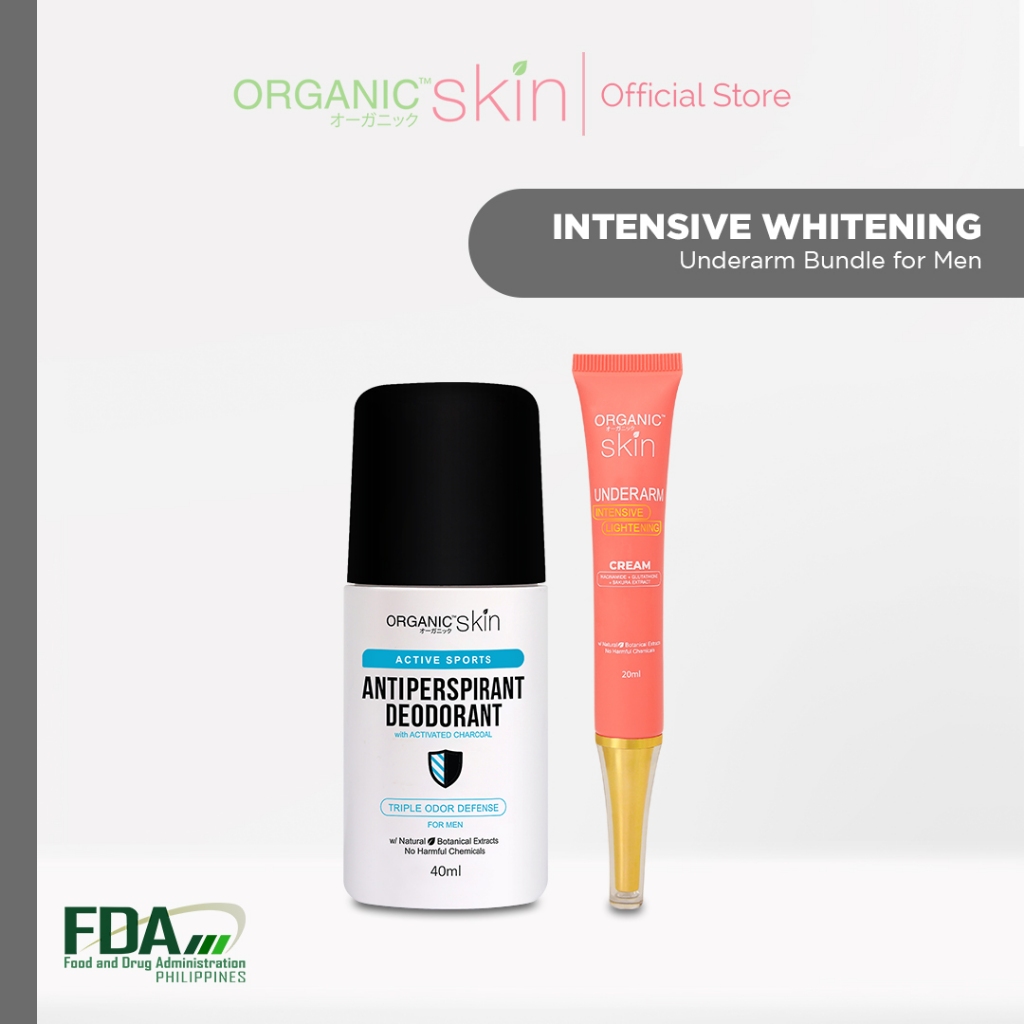 Organic Skin Japan Intensive Whitening Anti-Perspirant Deodorant and ...