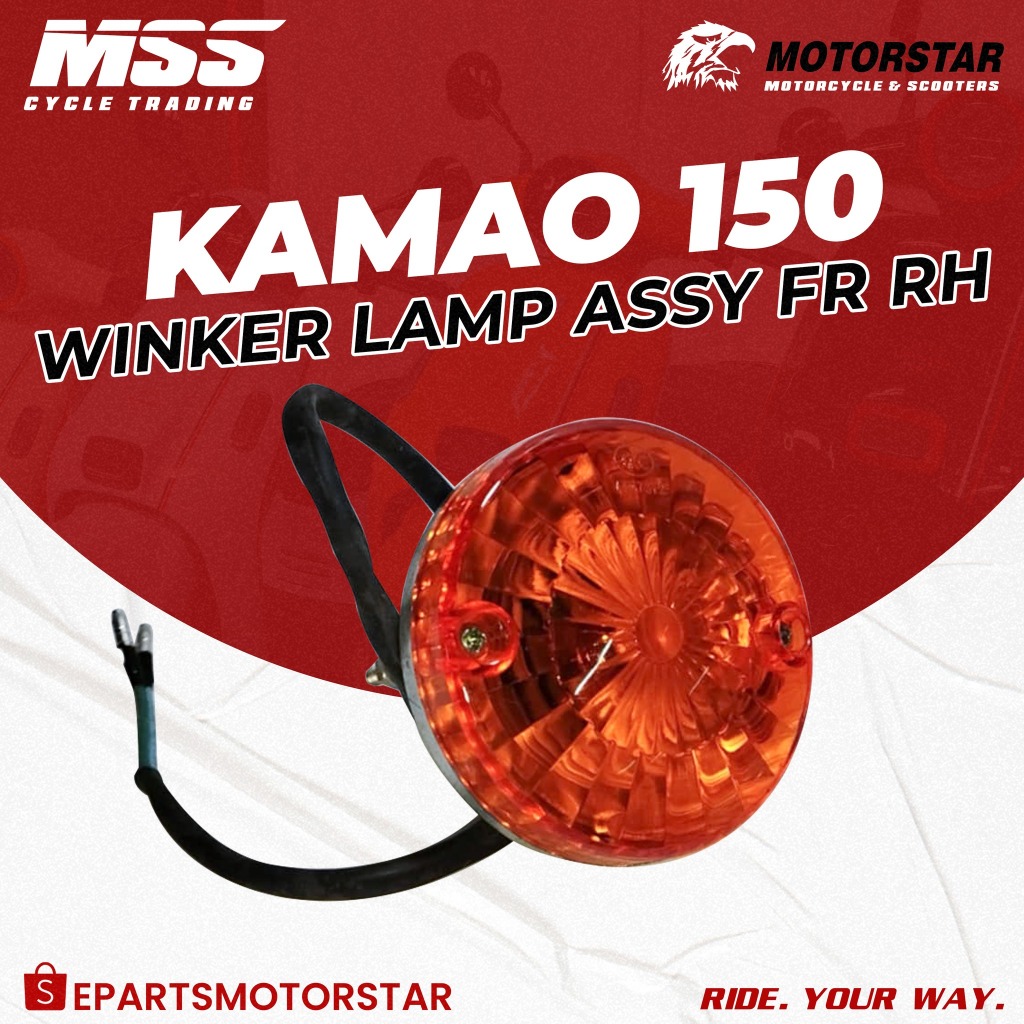 KAMAO150 WINKER LAMP ASSY FRONT | Shopee Philippines