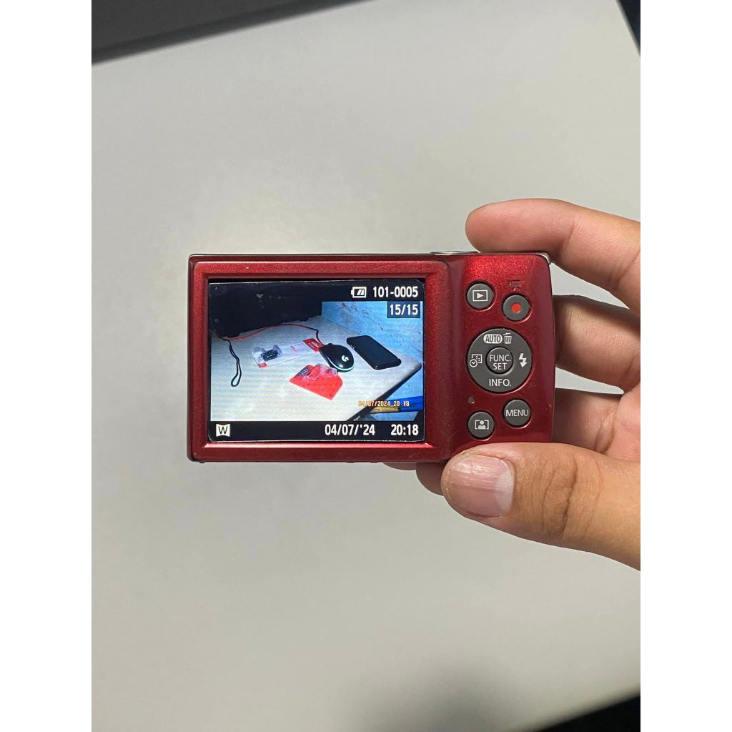 Canon IXUS 185 (RED) Digital Camera Good Condition with Freebies ...
