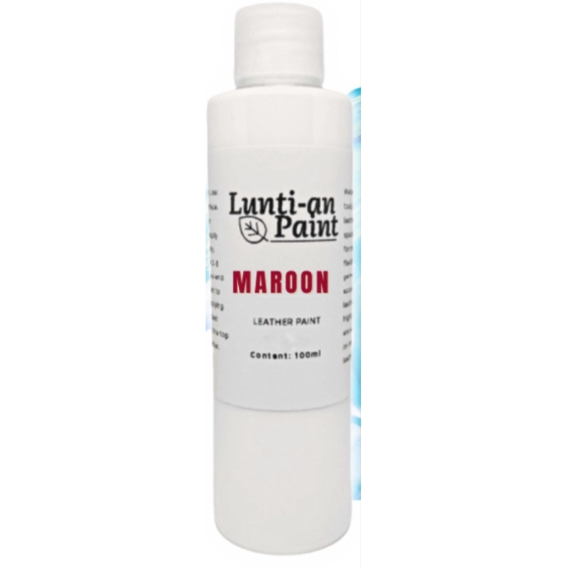 Maroon Glossy - Leather Paint/ Shoe Paint | Shopee Philippines