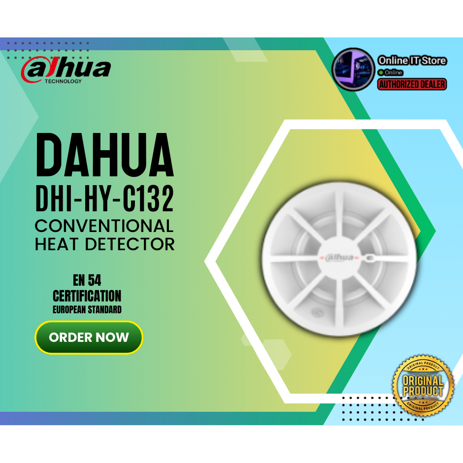 Dahua FDAS DHI-HY-C132 Conventional Heat Detector | Shopee Philippines
