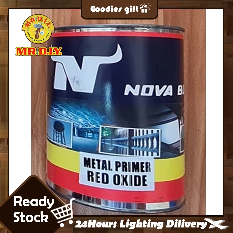 Nova Bull Red Oxide Primer / Metal Primer (liter) | Shopee Philippines