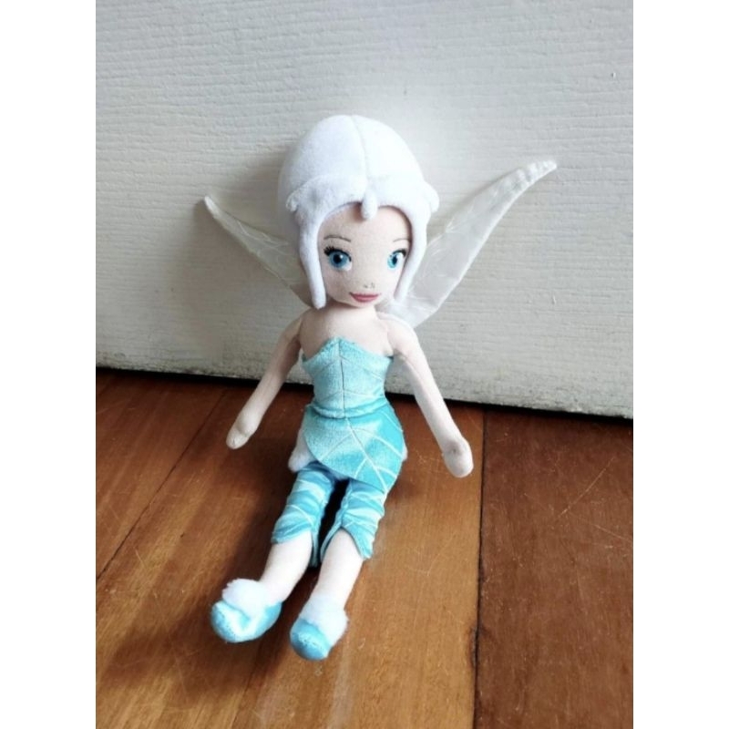 Periwinkle Disney Store Soft Plush Doll Winter Fairy Doll Tinkerbell ...
