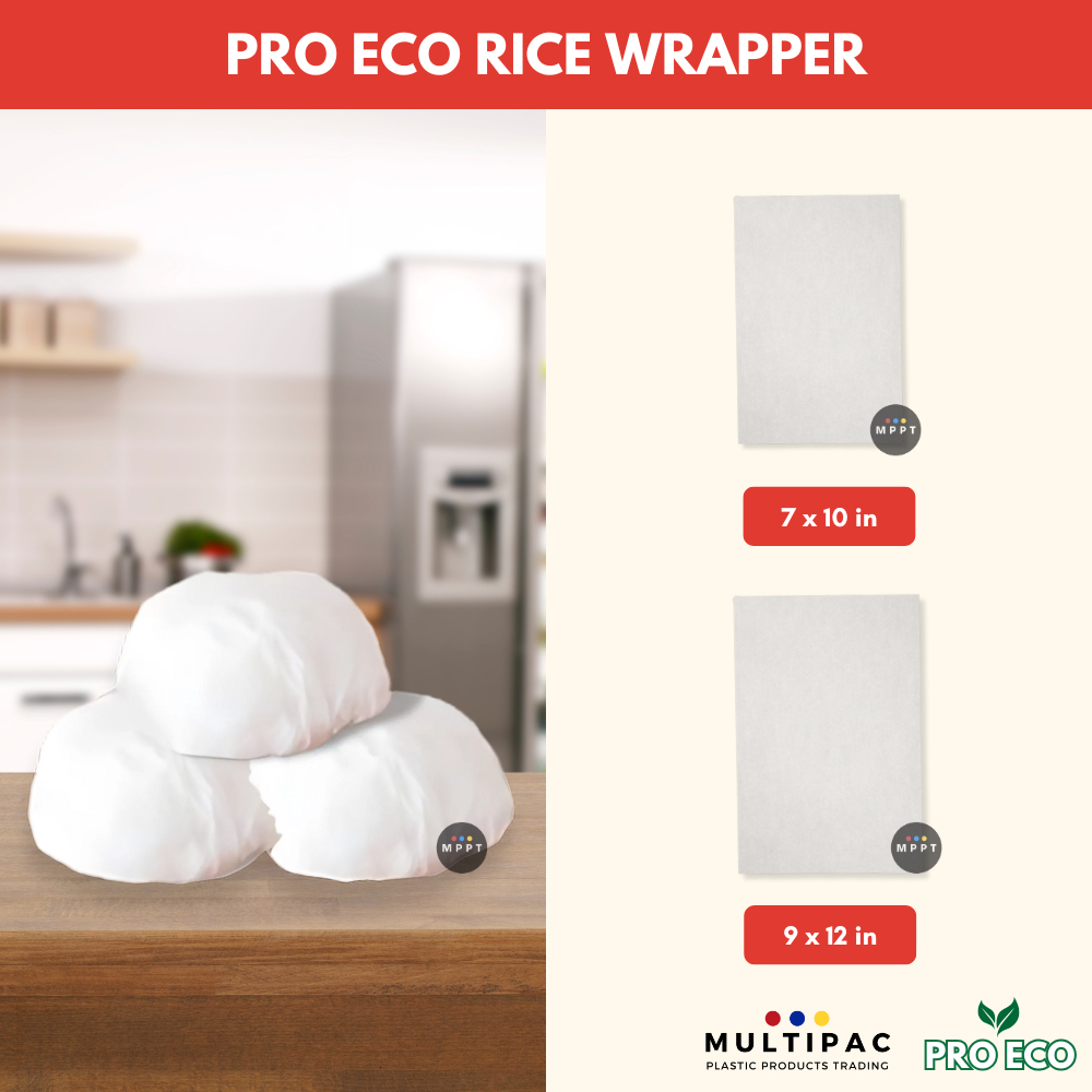Pro Eco Rice Wrapper (7x10 in, 9x12 in) | Shopee Philippines