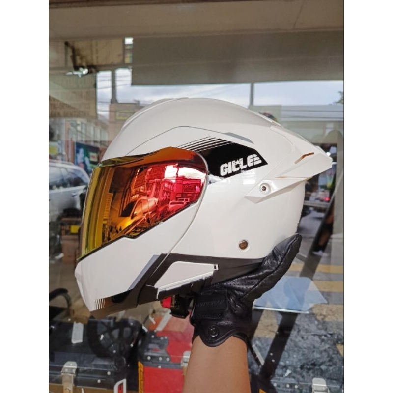 Gille Orion Modular helmet dual visor revo lens | Shopee Philippines