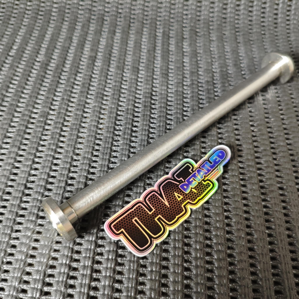 FRONT AXLE ONLY FOR RAIDER 150, RAIDER 150 FI, WAVE ( SPIRAL CONCAVE ...