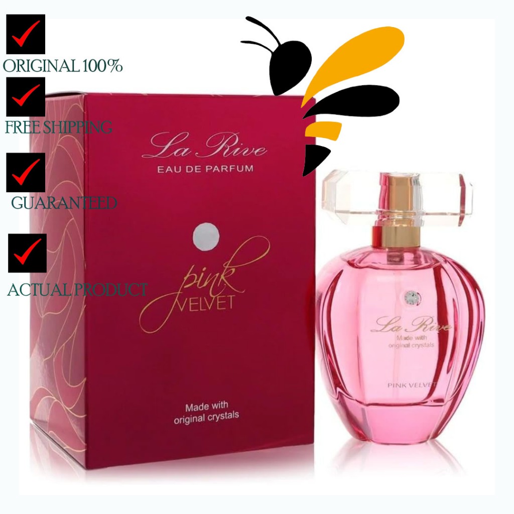 La Rive Pink Velvet Eau De Parfum Spray Women 75 ml | Shopee Philippines
