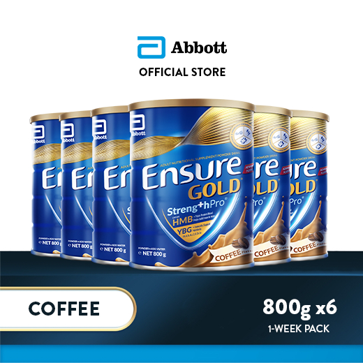 Ensure Gold with Streng+hPro Coffee 800G For Adult Nutrition Bundle of ...