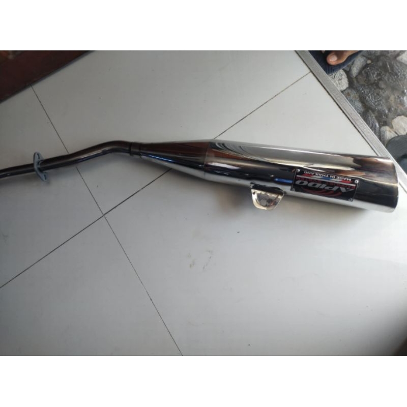 Stainless Chicken Pipe/stoc pipe for smash 115/Wave 100 ( with tatak ...