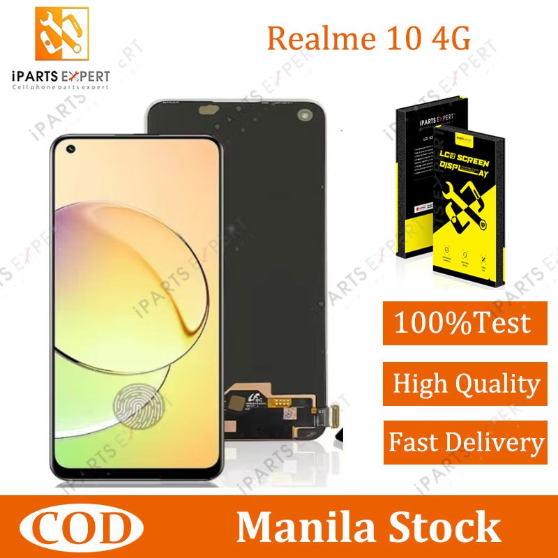 IPARTSEXPERT LCD For Oppo Realme 10 4G RMX3630 LCD Display Touch Screen ...