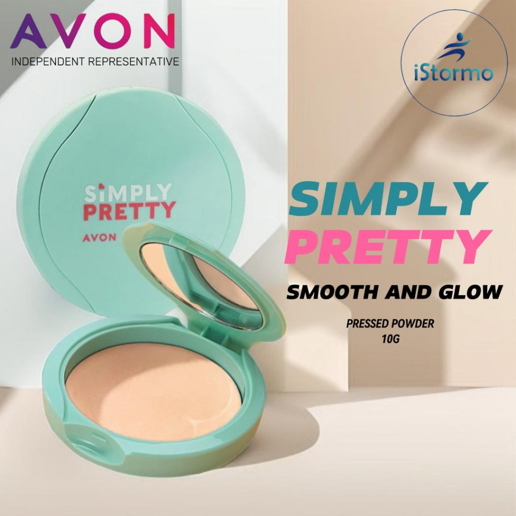 AVON Simply Pretty Smooth and Glow Pressed Powder | Shopee Philippines