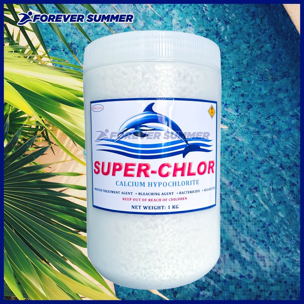 FS Chlorine Super Chlor Granules Original for Swimming Pool, Bleaching ...