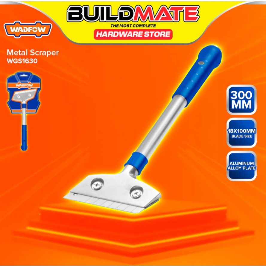 BUILDMATE Wadfow 300MM Metal Scraper Knives Scrapers Metal Scrape Paint ...