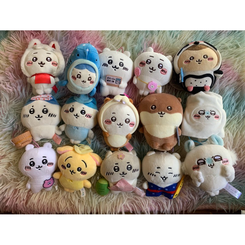 Nagano Chiikawa Usagi Hatchiware Kurimanju Shisha Momonga | Shopee ...