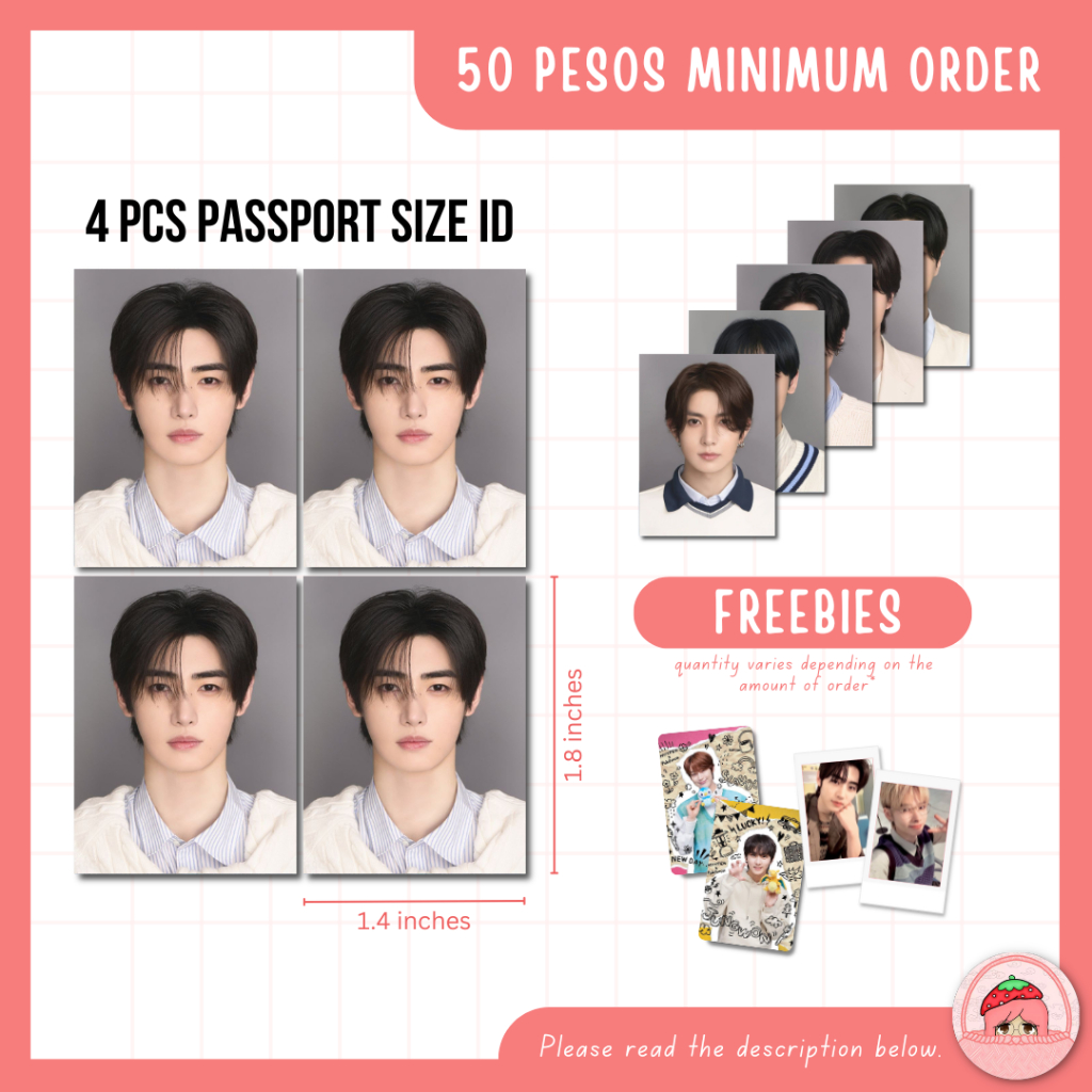 ENHA 2024 ENNIVERSARY PASSPORT ID PC PHOTO CARD UNOFFICIAL FANMADE ...