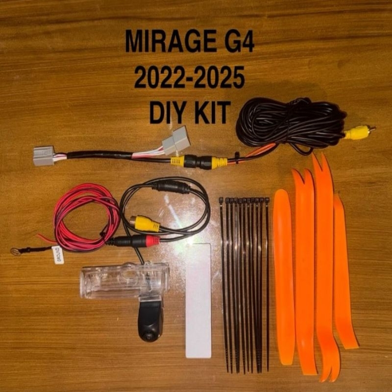 DIY KIT REVERSE CAMERA MIRAGE 2022-2025 WITH CAMERA SHELL (W/ 6 MONTHS ...