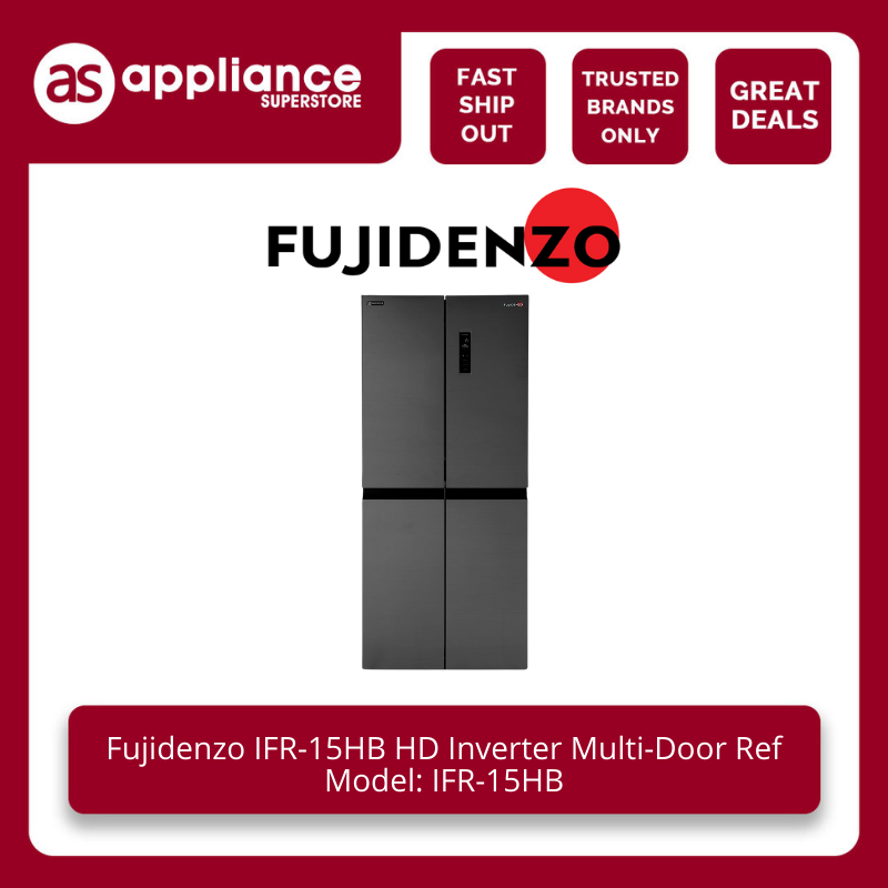 Fujidenzo IFR-15HB HD Inverter Multi-Door Ref | Shopee Philippines