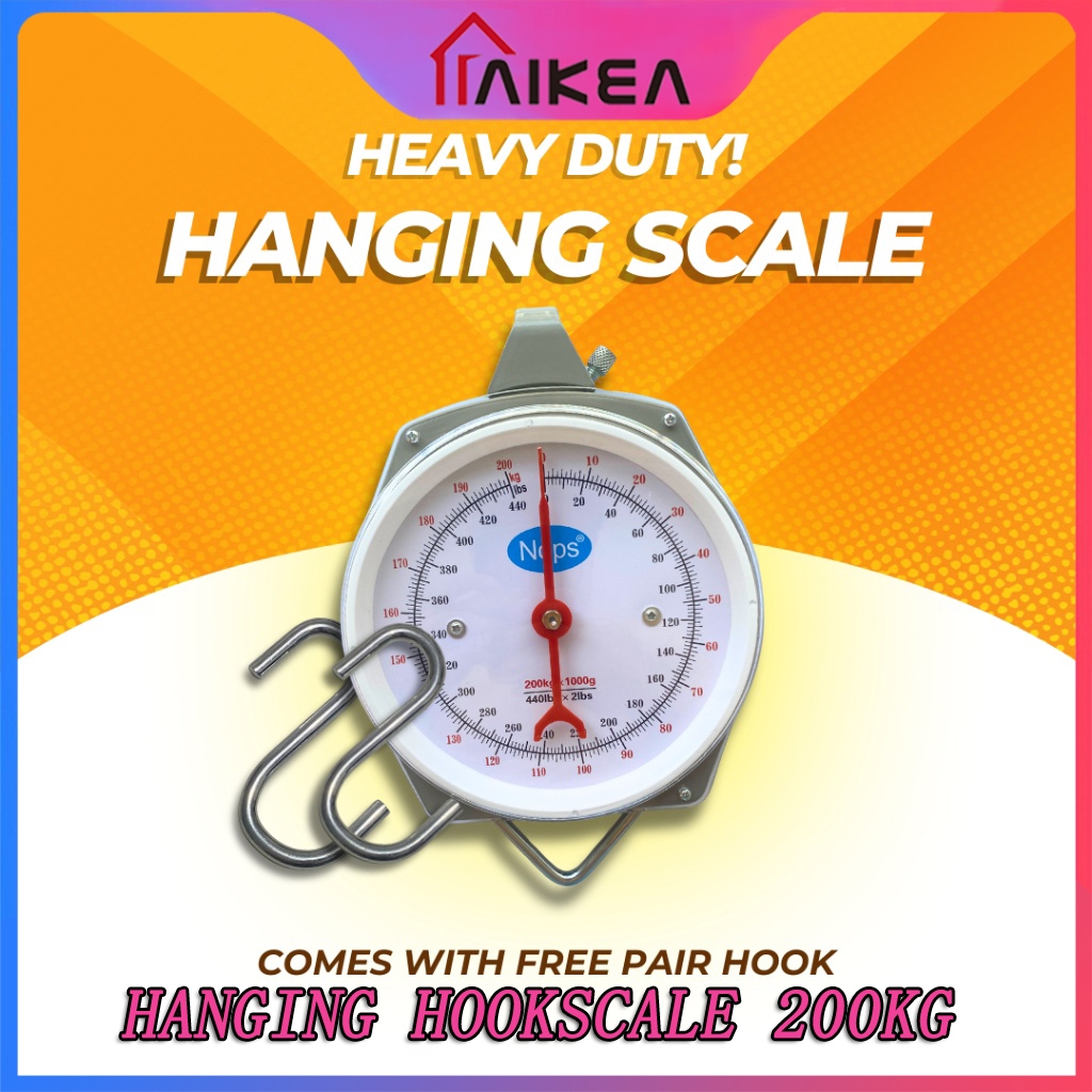 200Kg Hook Type Heavy Duty Weighing Scale Hanging Hook Heavy Duty With ...