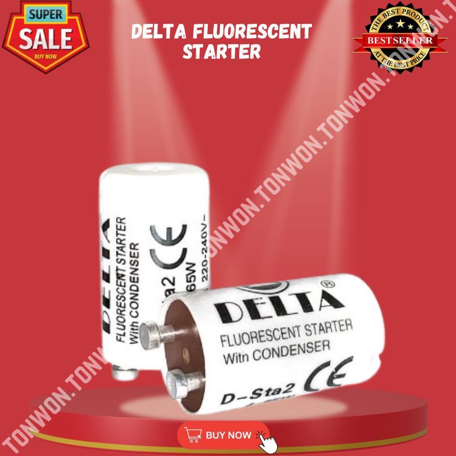 Delta Lighting Electrical Accessories Fluorescent StaRter D-STA2 4-65w ...
