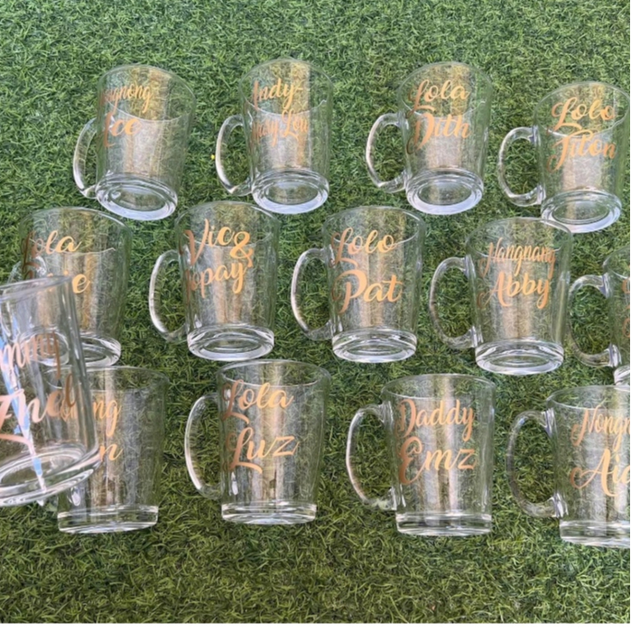 Decals sticker Ninong Ninang baptism christening stickers for mug ...