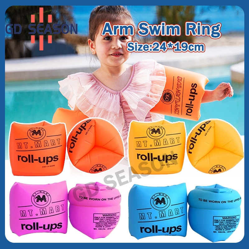 Inflatable Swimming Arm Float Rings For Adults and Children Floating ...