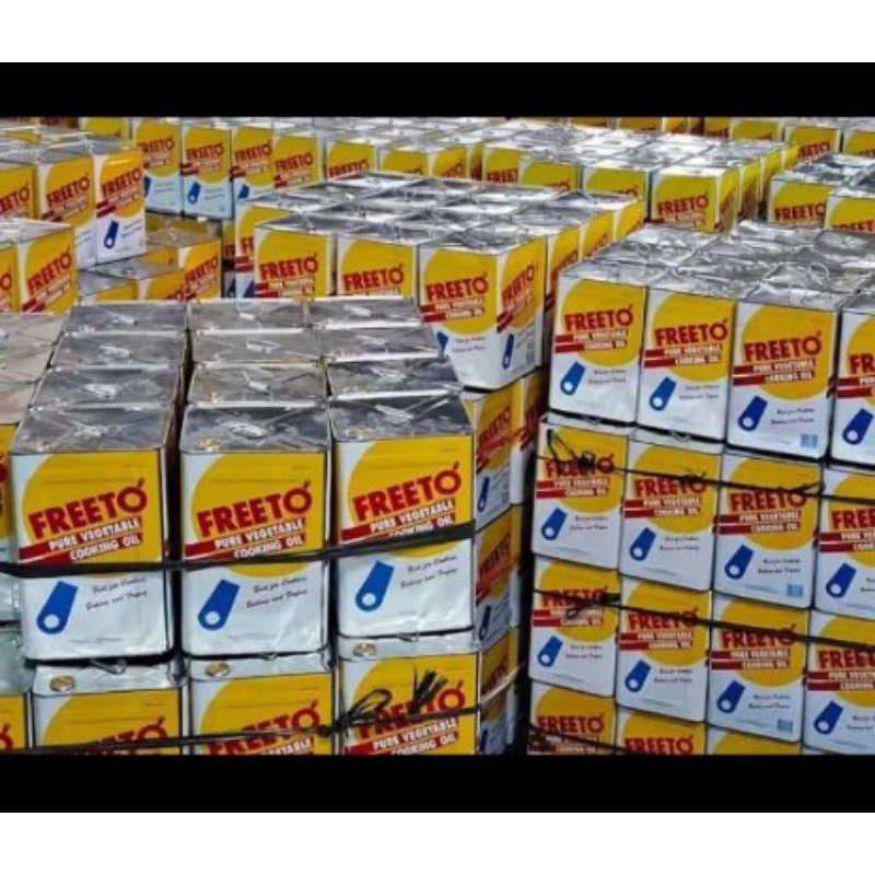 CHEAPEST!!! FREETO 16KG VEGETABLE OIL (PANLUTO/MANTIKA) | Shopee ...