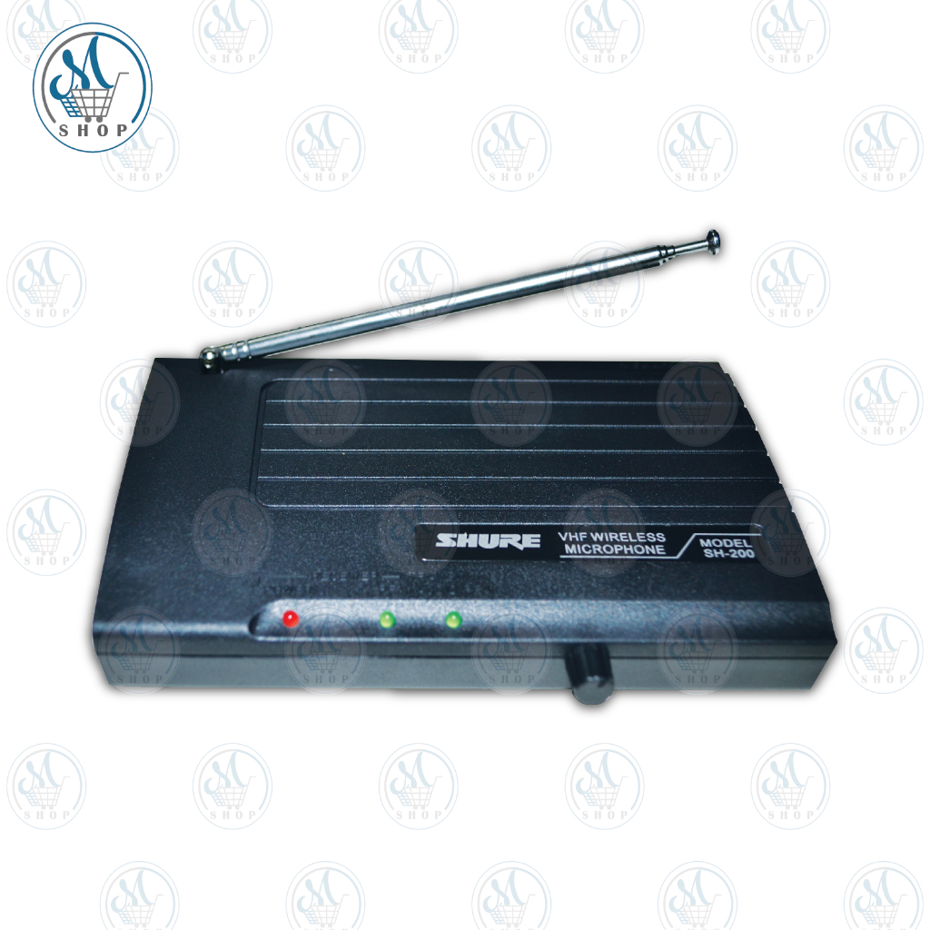 SHURE SH-200 WIRELESS MICROPHONE CLIP TYPE LAPEL SET | Shopee Philippines