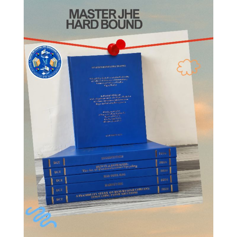 Hard bind (Thesis, Narrative, Journal & Others) | Shopee Philippines