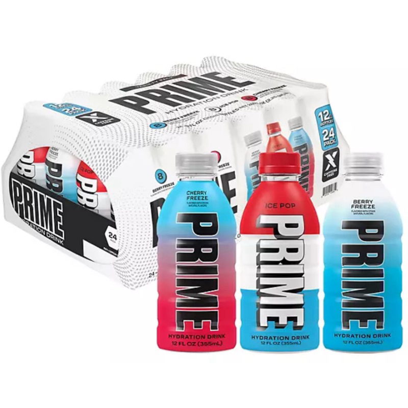 Prime Hydration Drink Variety Pack, 12 fl. oz., 24 pk. (355 ml ...