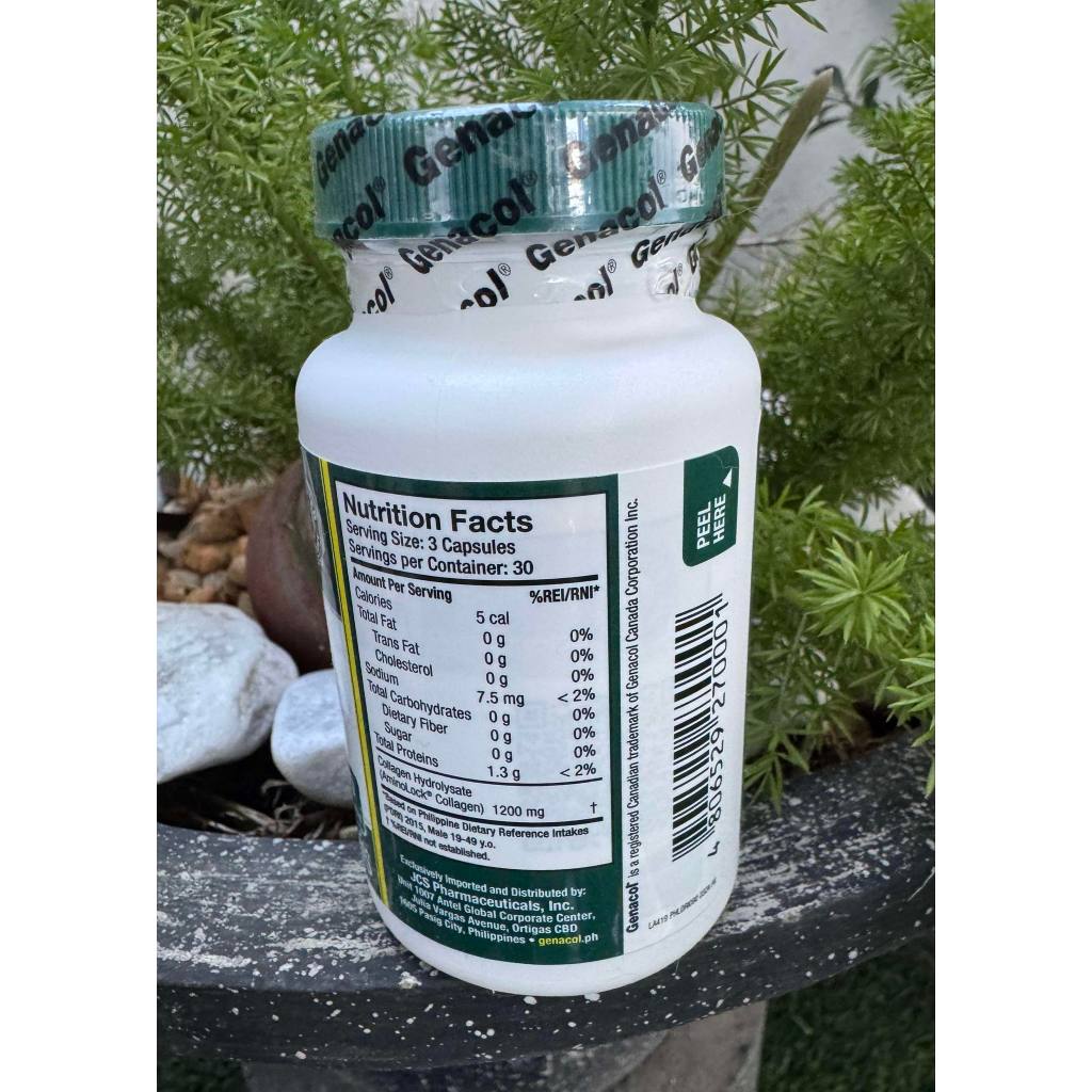 Genacol Original Aminolock Collagen Hydrolysate 400mg 90 capsules | Shopee Philippines
