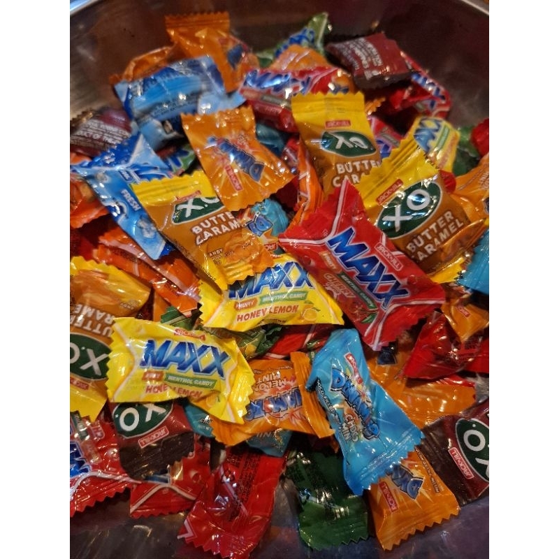 assorted xo candies max etc. 200 pcs. Grocery pull out | Shopee Philippines