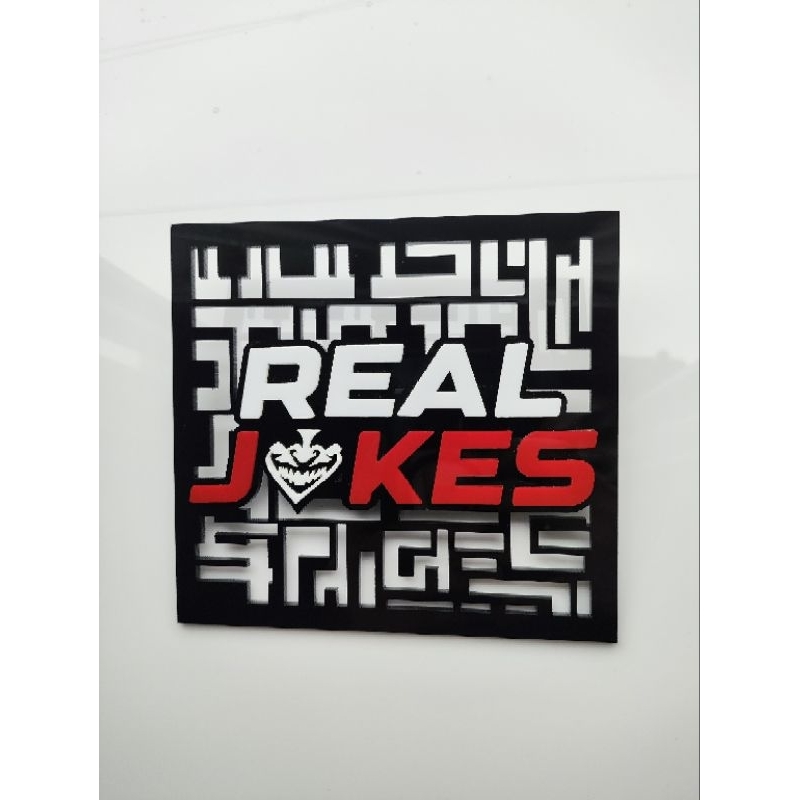 SENPAI and Real jokes radiator cover for all types of motors | Shopee ...