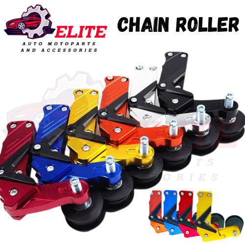 EliteAutoMoto Universal CHAIN ROLLER Motorcycle Chain Tensioner Heavy Duty | Shopee Philippines