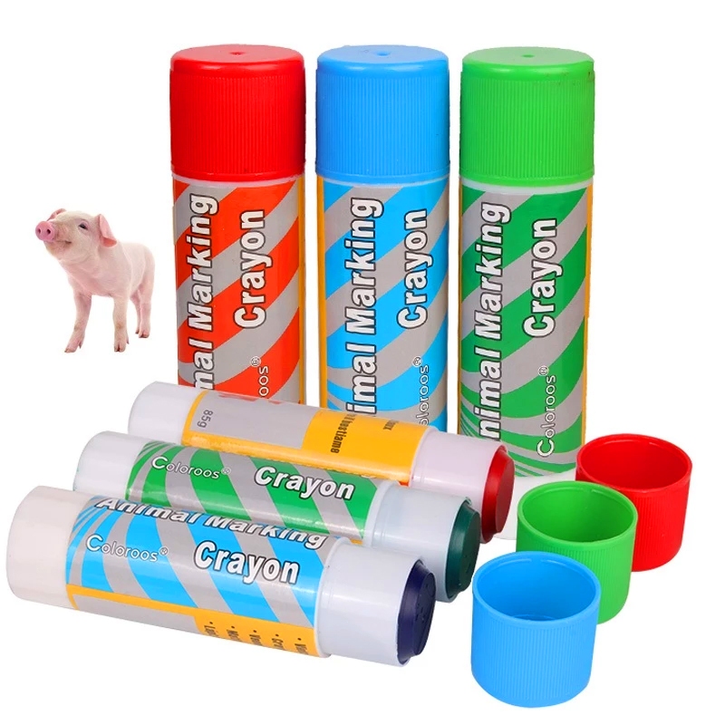 Pig marker crayon Animal color marking identify pen stick for piglet ...