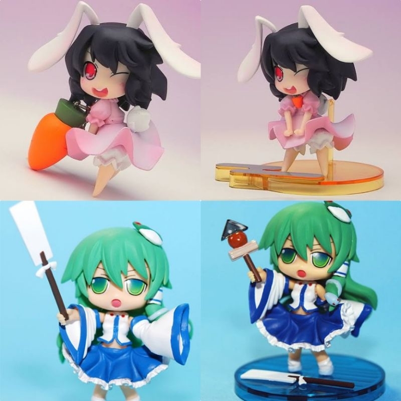 Touhou Project - Tewi Inaba and Sanae Kochiya Toho Super Deformed ...