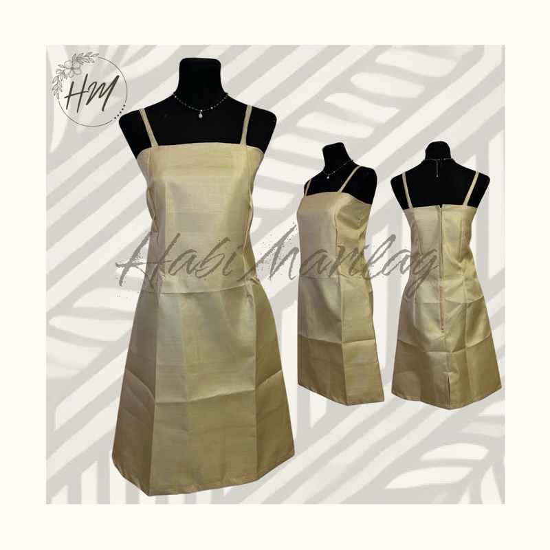 Pinya Organza Inner Dress for Bolero and Alampay | Shopee Philippines