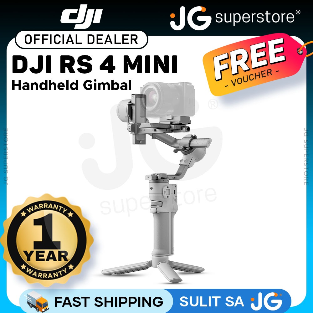 DJI RS RONIN MINI 4 Handheld Gimbal Stabilizer Combo Kit with Tracking ...