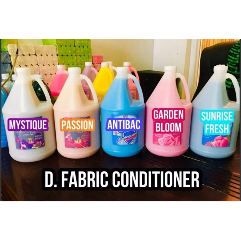 BUBBLIX - D.FABCON & S.FABCON PREMIUM SCRAP FABRIC SOFTENER / FABRIC ...