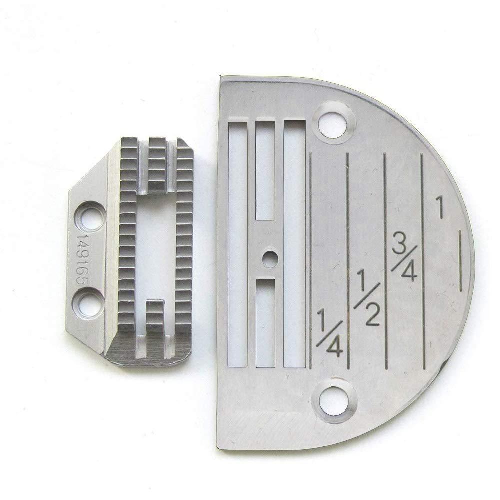 Heavy Duty Needle Plate 149075 With E14/E20 Feed Dog For Industrial ...
