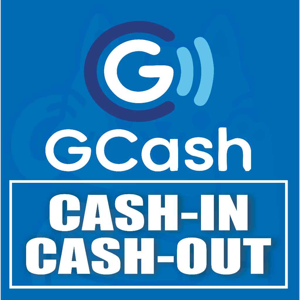 GCASH CASH IN / CASH OUT TARPAULIN Signage SMALL 1x1 feet | Shopee ...