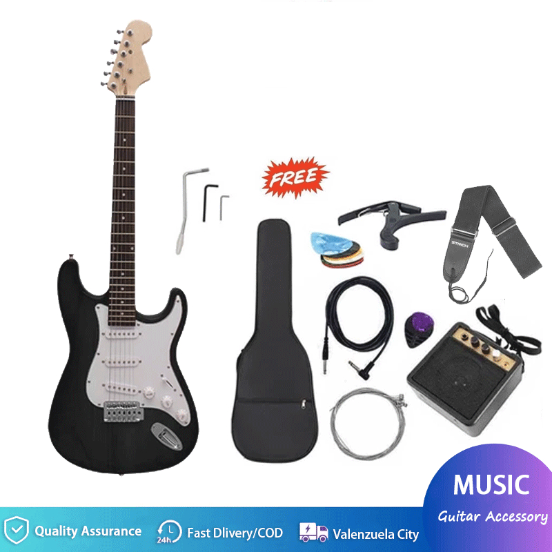 39 Inch Electric Guitar Complete Set Guitar Wall Hanger Wall Mount for ...