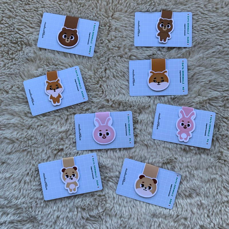 DAY6 Denimalz Magnetic Bookmark ~ Fan made | Shopee Philippines