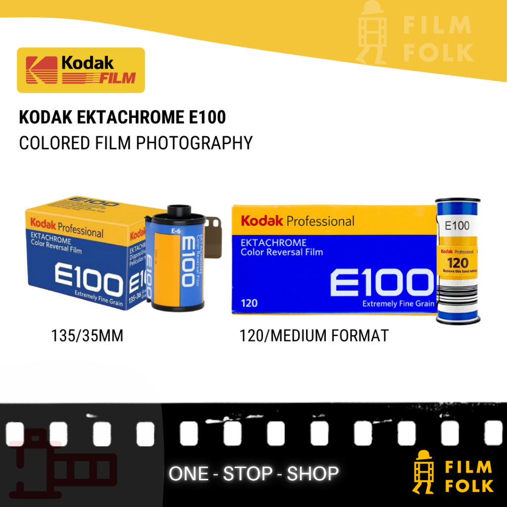 KODAK EKTACHROME E100 - COLORED FILM PHOTOGRAPHY - 135/35MM AND 120 ...