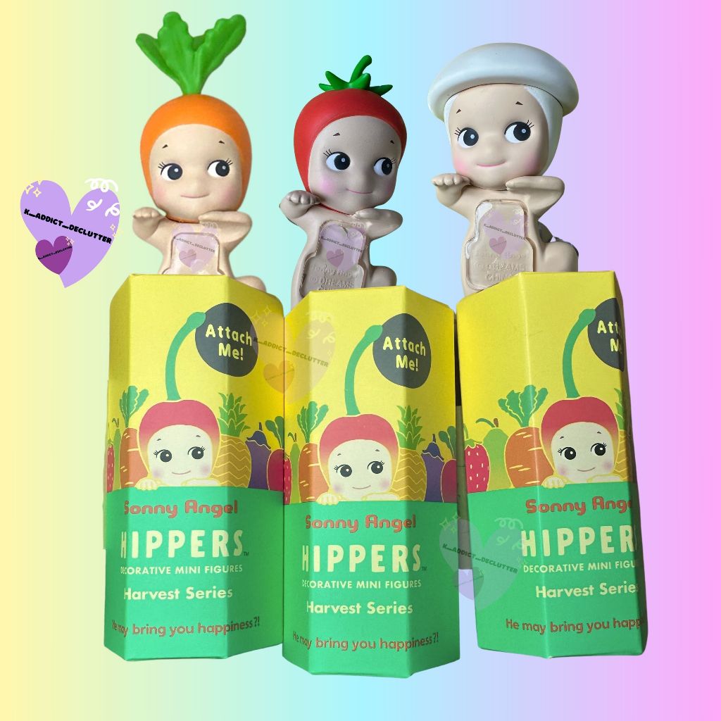 SONNY ANGEL HIPPERS (Harvest Series) mushroom tomato carrot | Shopee ...